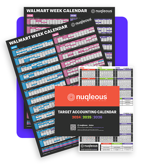Nuqleous Retail Week Calendars 2025